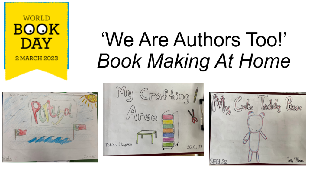 We Are Authors Too! Book-making for World Book Day – The Writing For ...